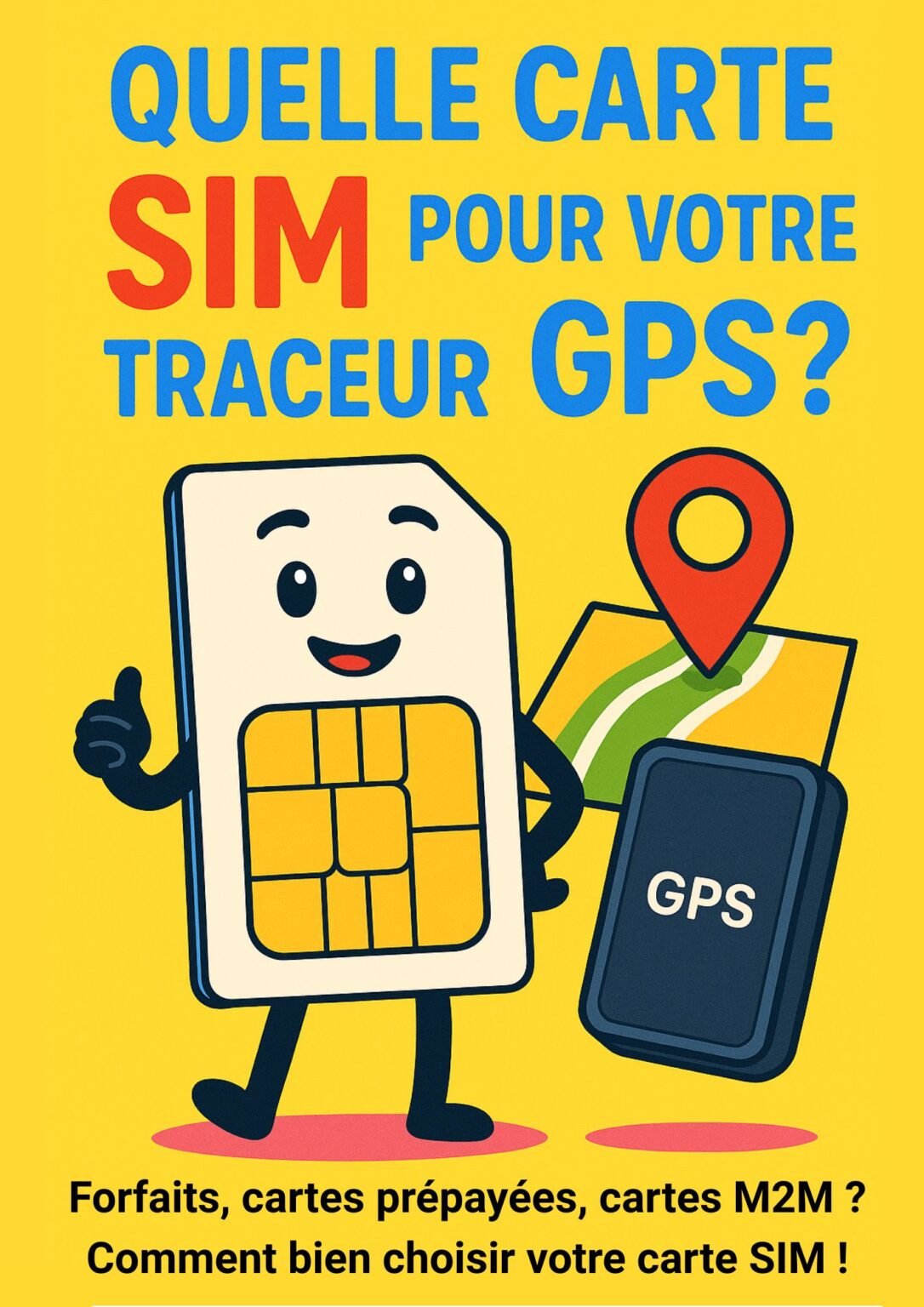 Quelle carte SIM pour traceur GPS ? Le Guide complet